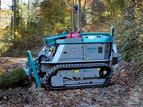 Forsttechnik Kleinraupe Moritz Kombiniert Pflanzmaschine Forsttechnik Kleinraupe Moritz Kombiniert Pflanzmaschine